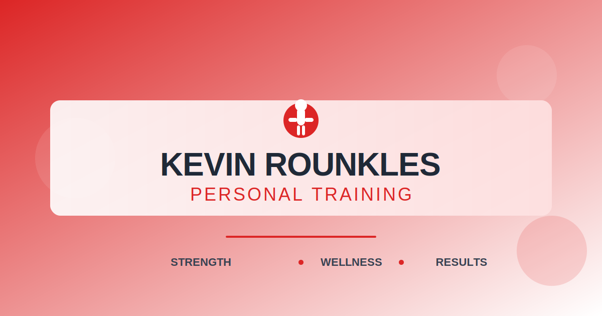 Kevin Rounkles | Personal Trainer & Coach at Life Time Lenexa